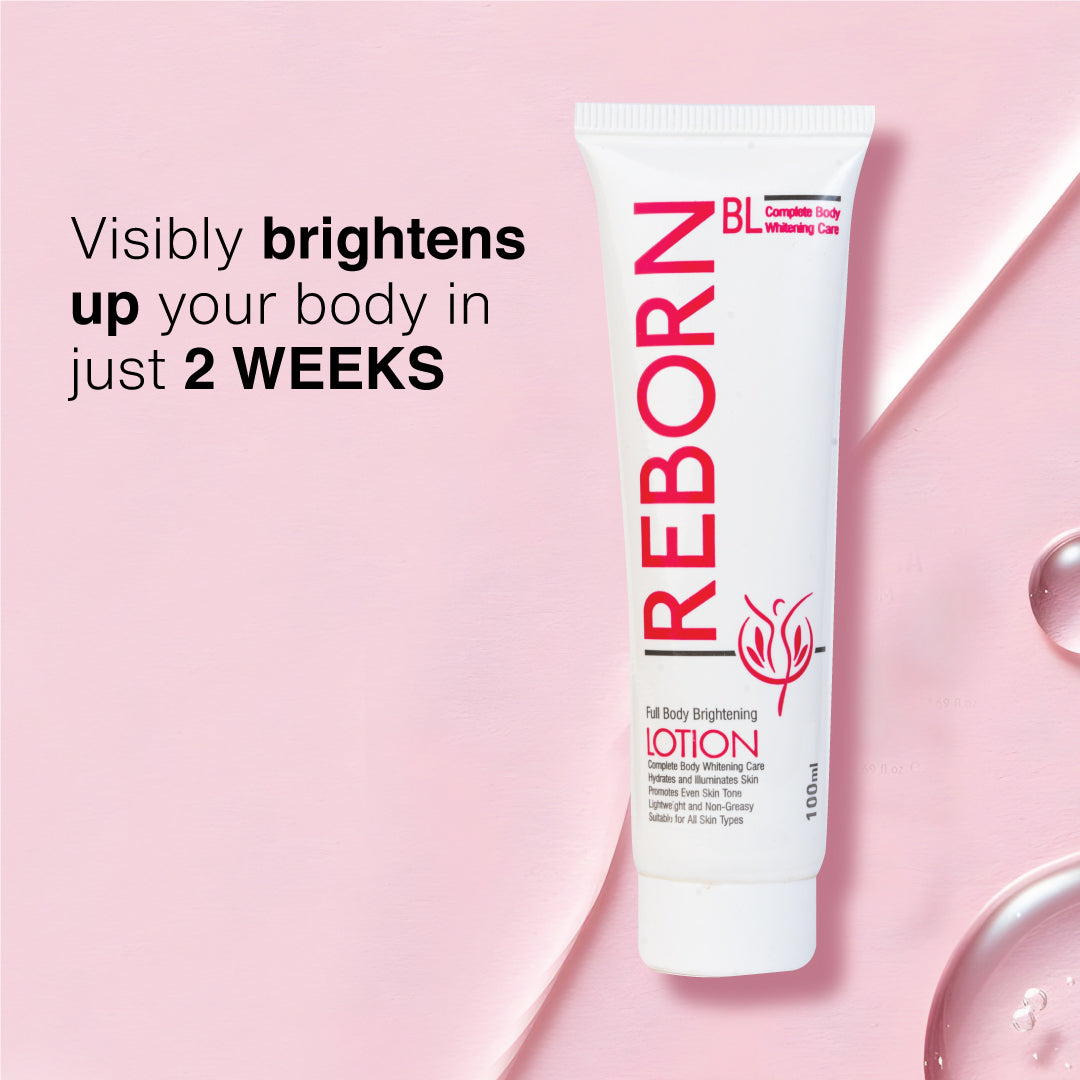 Reborn Full Body Brightening Lotion – Wisdom Pharma